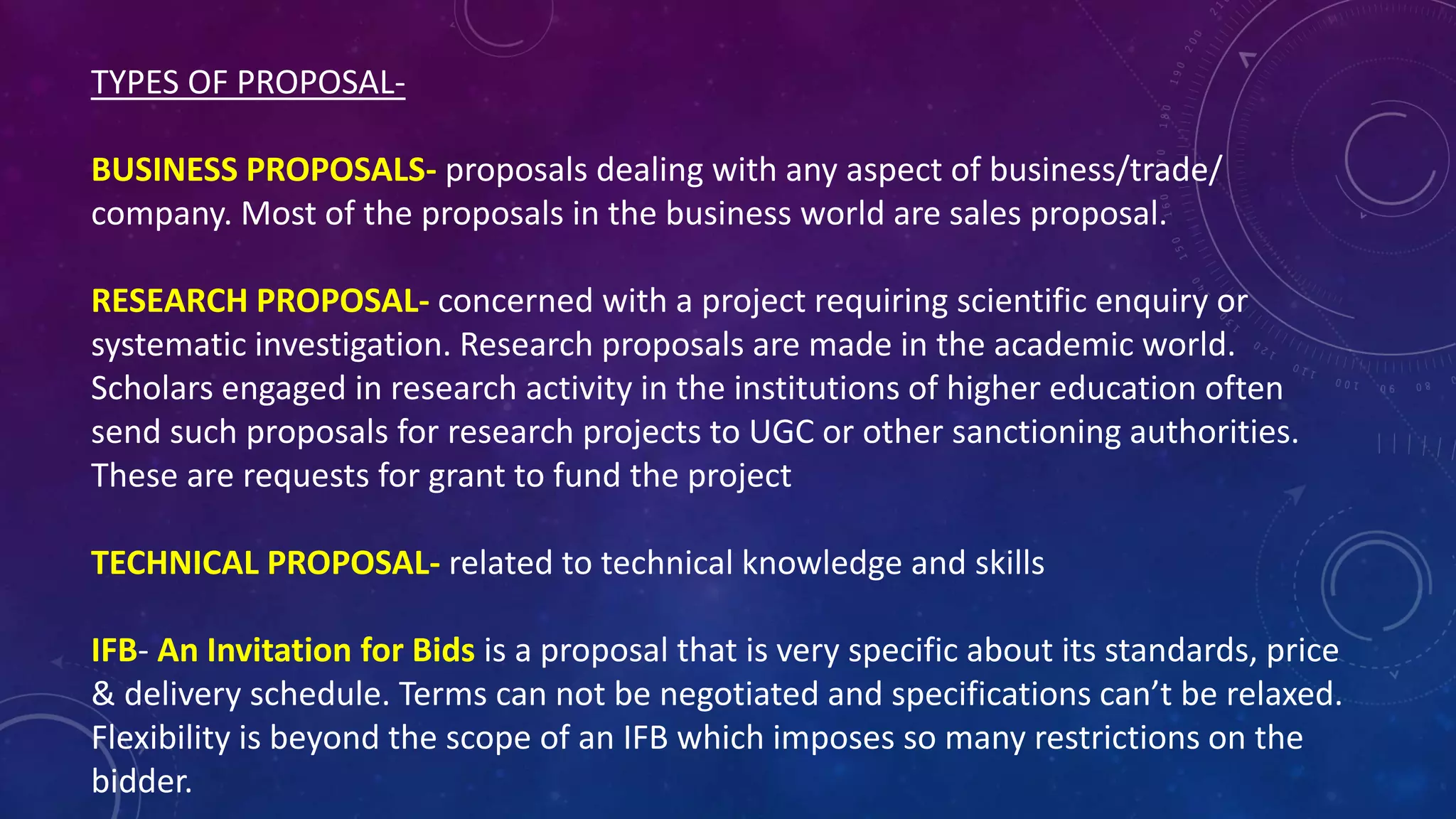 Technical proposal | PPTX