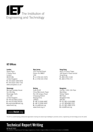 Technical report writing | PDF