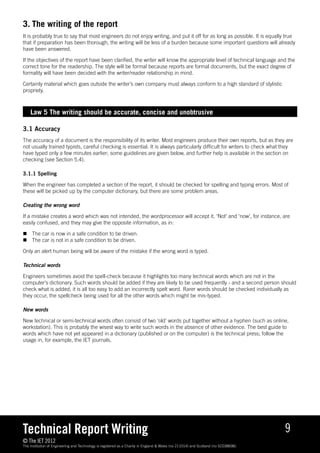 Technical report writing | PDF