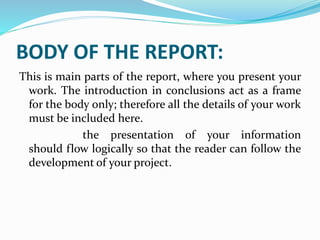 Technical report | PPTX