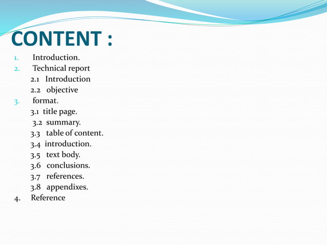 Technical report | PPTX