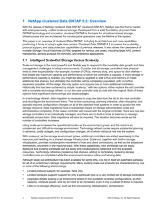 Technical Report NetApp Clustered Data ONTAP 8.2: An Introduction | PDF