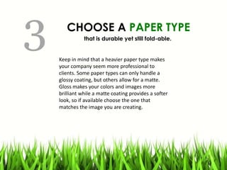 TECHNICAL REPORTS: Flyers, Brochures and Manuals | How to Design ...