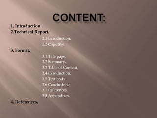 Technical report writing | PPTX