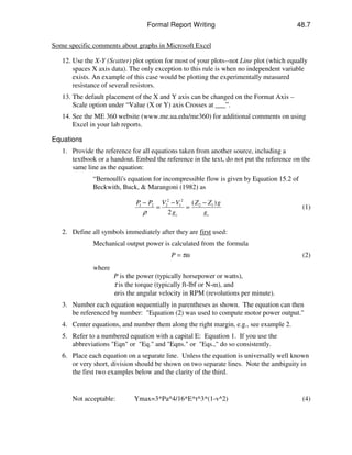 Technical report writing | PDF