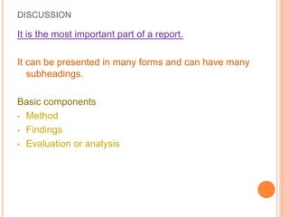 Technical report writing | PPTX