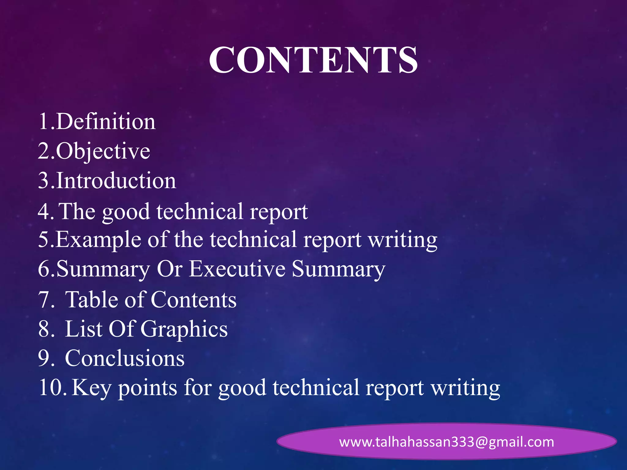 Technical report writing | PPT