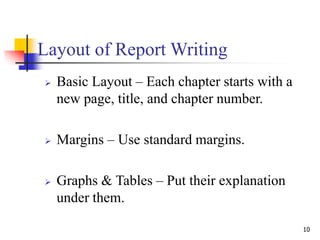 Technical Report Writing Guidance & Purpose | PPT
