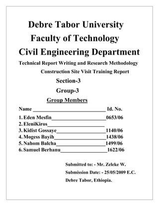Technical report writing and research methodology course | PDF