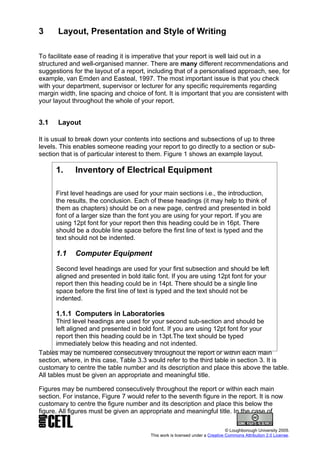 Technical Report Writing | DOC