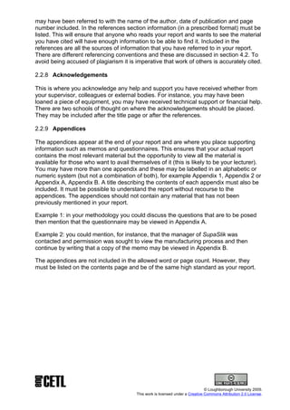 Technical Report Writing Examples