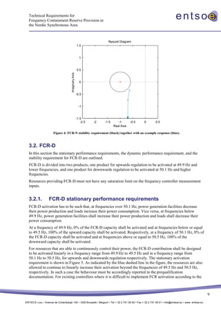 Technical requirements for frequency containment reserve provision in ...