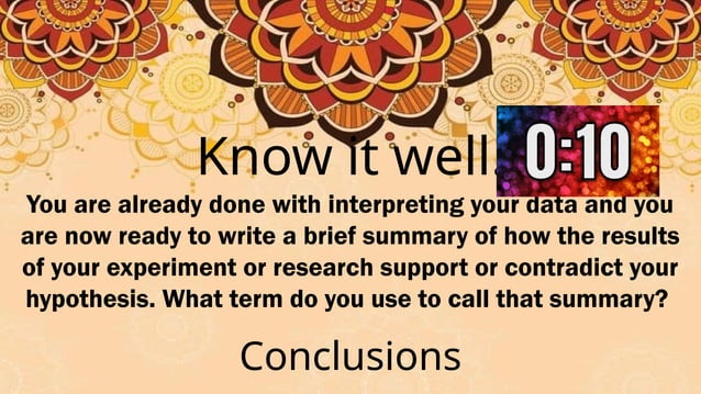 technical research terms for grade 10 lesson | PPTX