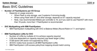 Technical sales education enterprise- svc and ibm flash best practices update | PPT