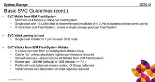 Technical sales education enterprise- svc and ibm flash best practices update | PPT