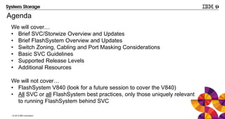 Technical sales education enterprise- svc and ibm flash best practices update | PPT