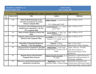 Technical Schedule Seems2010 | PDF