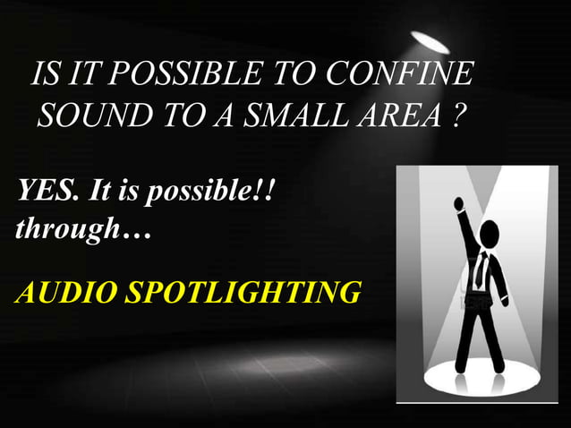Audio Spotlight | PPTX | Digital Audio | Computer Software and Applications