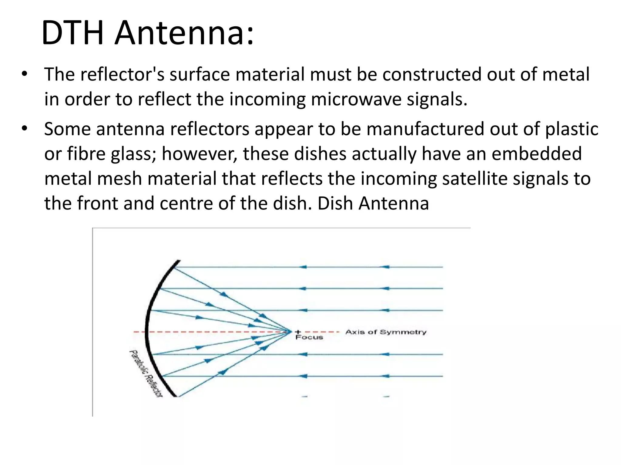 Direct to home(DTH) Technical seminar | PPTX