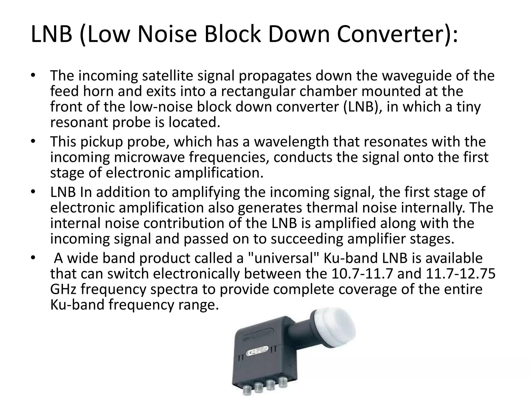 Direct to home(DTH) Technical seminar | PPTX