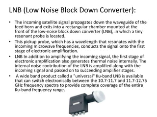 Direct to home(DTH) Technical seminar | PPTX