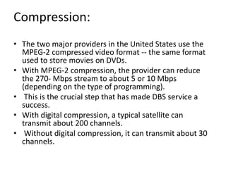 Direct to home(DTH) Technical seminar | PPTX