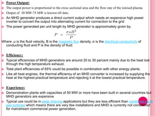 complete guide on mhd generator | PPT