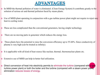 complete guide on mhd generator | PPT