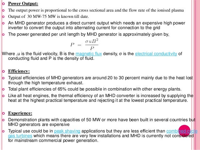 complete guide on mhd generator