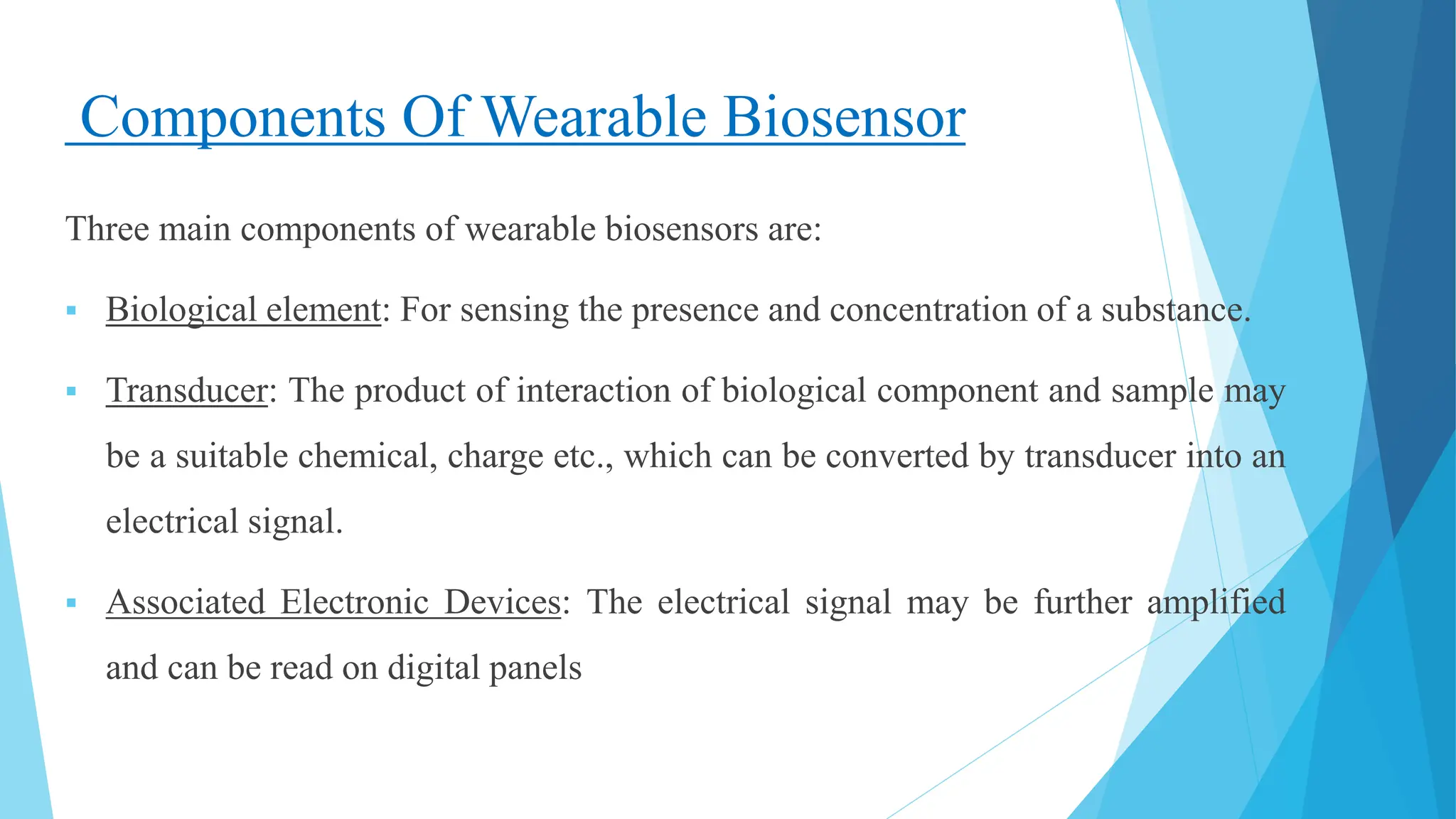 Technical seminar.pptx is based on the Wearable BIO Sensors | PPTX