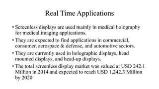 Screenless Display PPT Presentation | PPTX