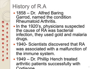 Rheumatoid Arthritis | PPT