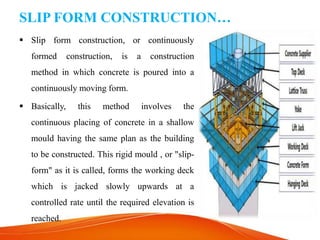 ADVANCED TECHNIQUES IN CONSTRUCTIONS IN HIGH RISE BUILDINGS | PPTX
