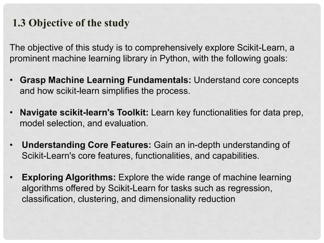 VTU technical seminar 8Th Sem on Scikit-learn | PPT