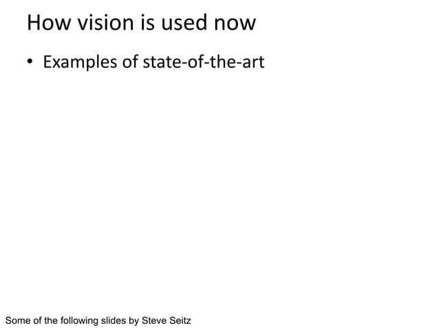 Technical Seminar of Mca computer vision .ppt