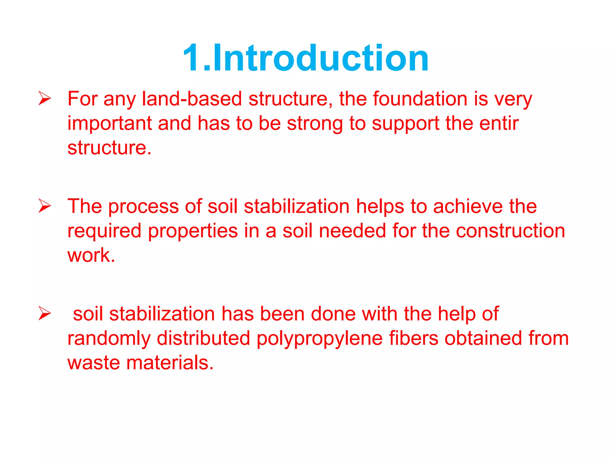 soil stabilization using lime and polypropylene | PDF | Gardening ...
