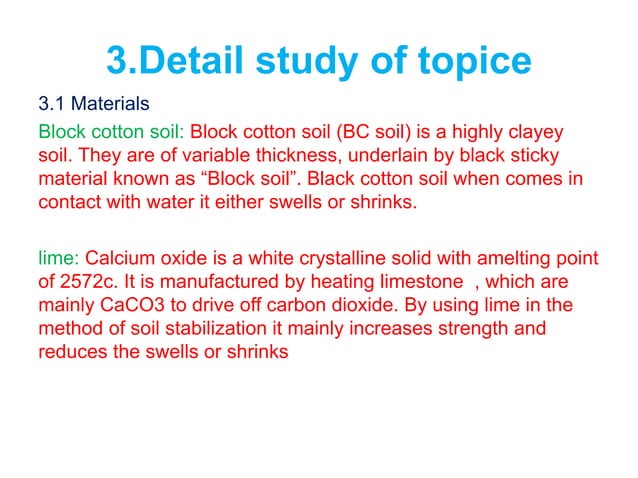 soil stabilization using lime and polypropylene | PPT
