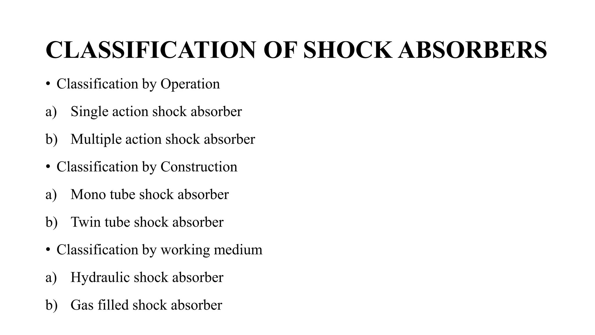 Magnetic shock absorber | PPTX