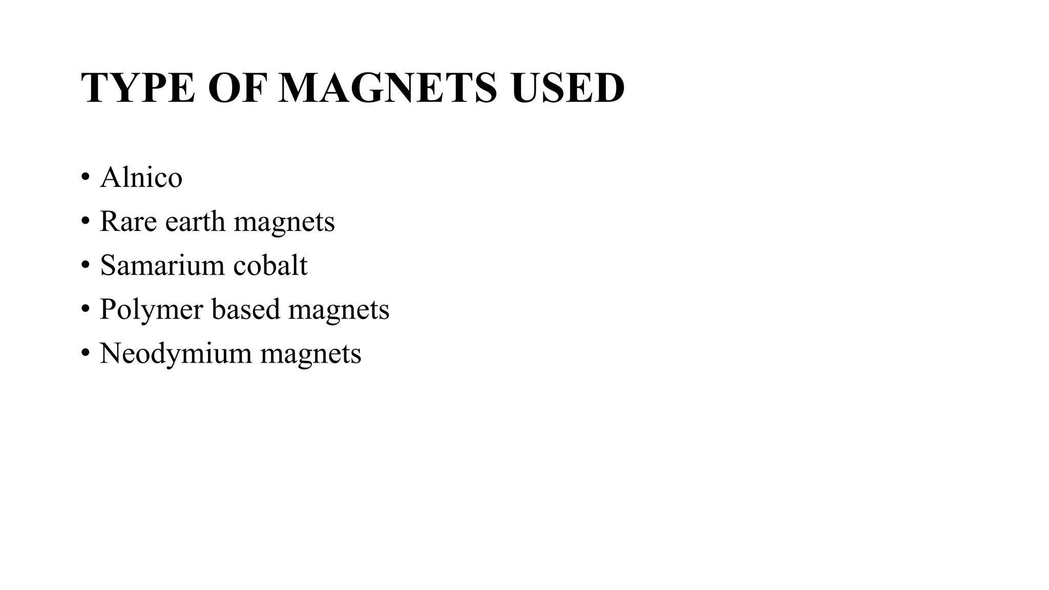 Magnetic shock absorber | PPTX