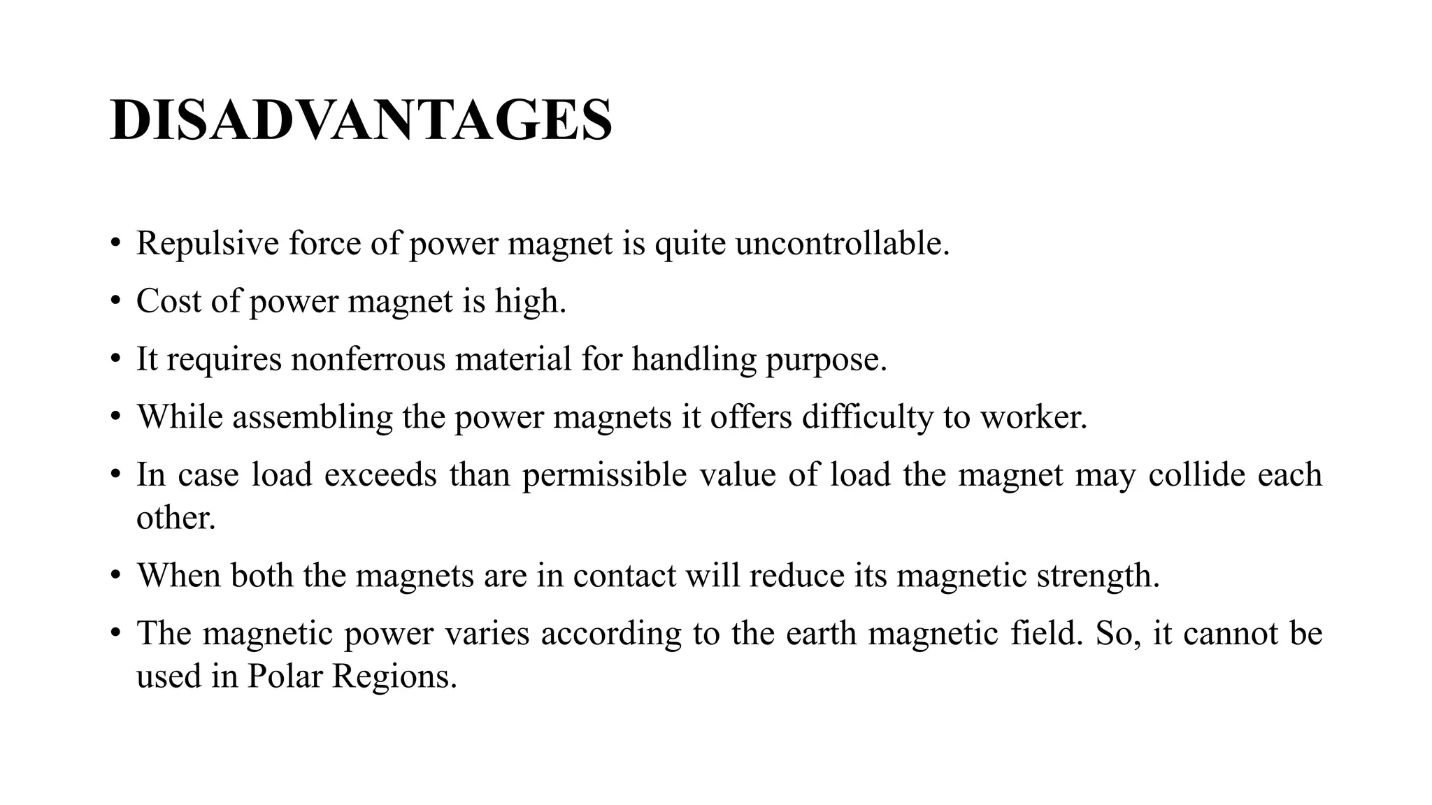 Magnetic shock absorber | PPTX