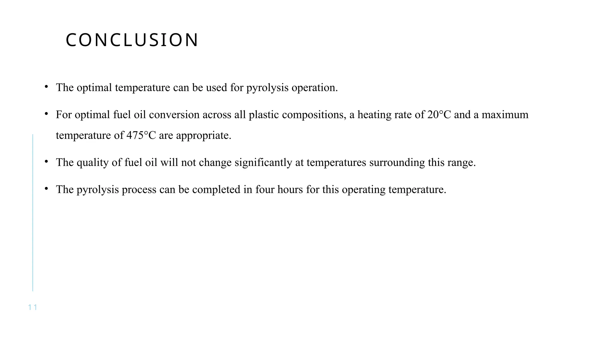 “Conversation of Waste Plastic Into Useful Liquid Fuels VIA Pyrolysis” | PPTX