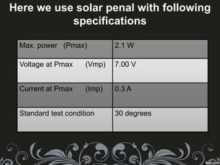 Technical seminar project on Toy Solar Car.pptx