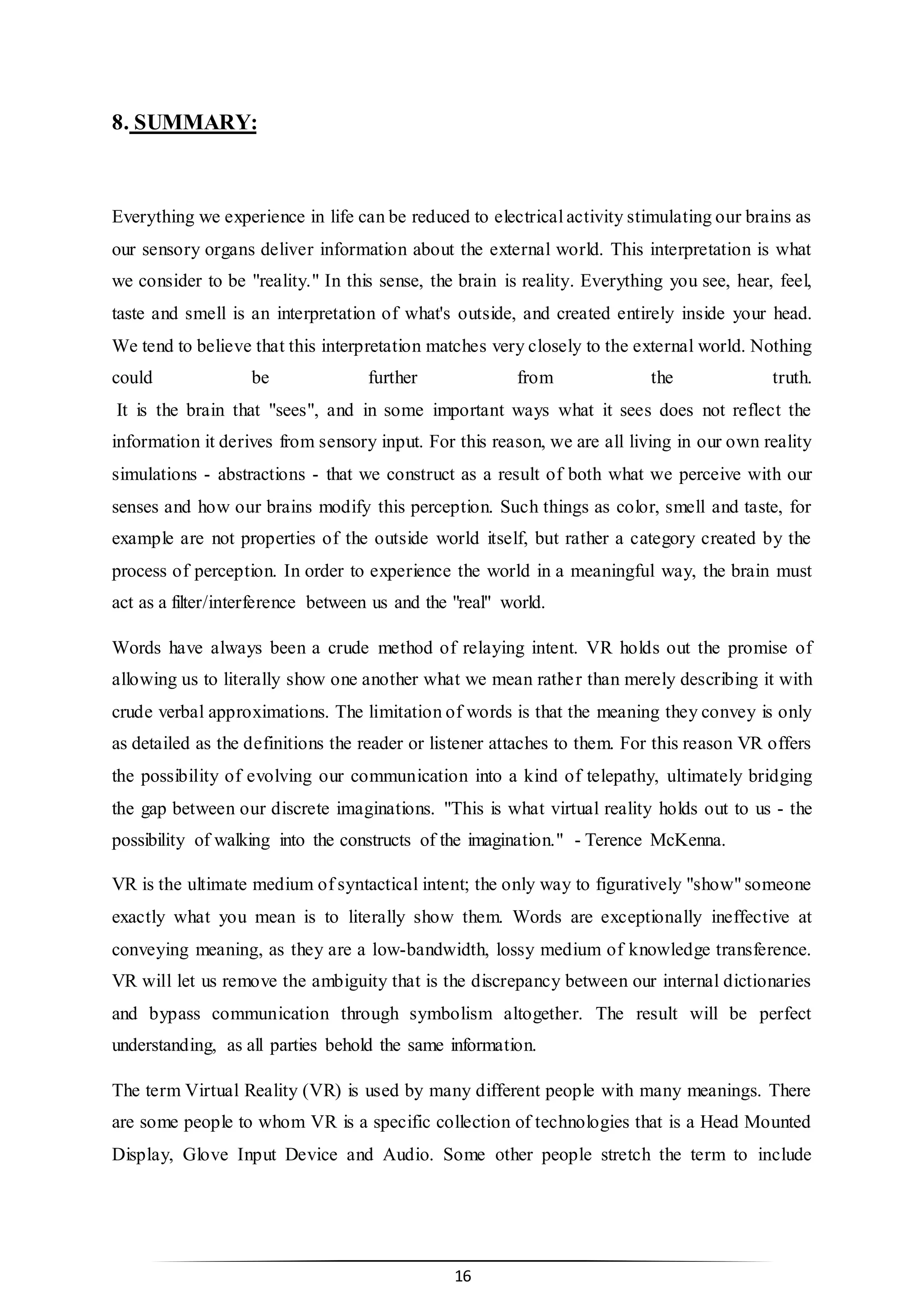 Technical seminar report | DOCX