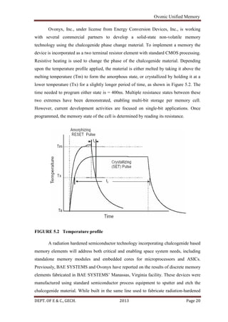 PHASE CHANGE MEMORY | PDF