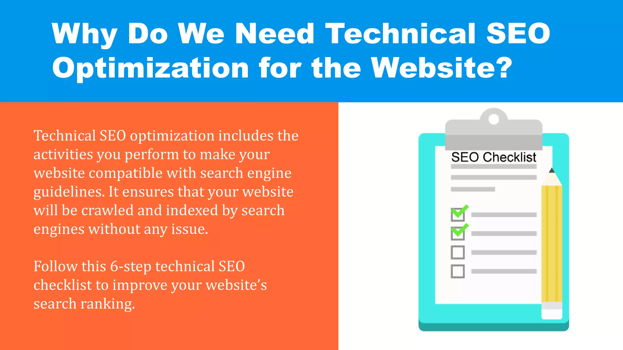 Technical SEO Audit Checklist for 2019 [Power Point Presentation ...