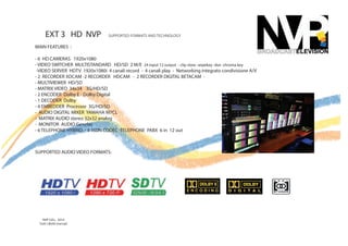 Technical sheet obvan 3 | PDF