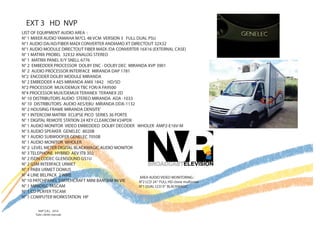 Technical sheet obvan 3 | PDF