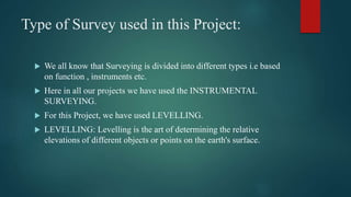 PROJECTS ON SURVEYING | PPTX