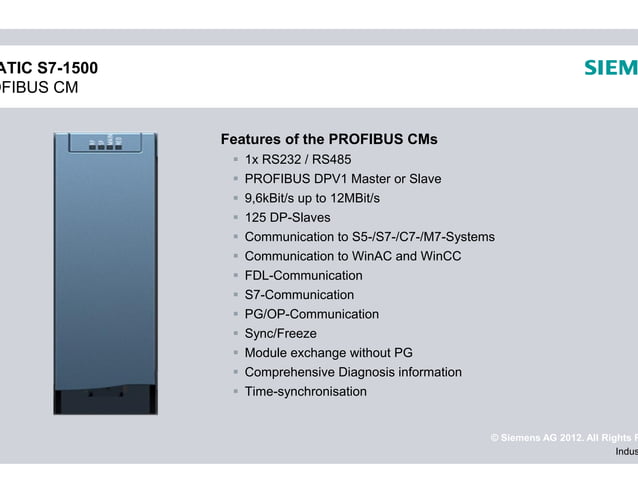 Technical_Slides_S7-1500_en - Presentación.pdf | Operating Systems | Computer Software and ...