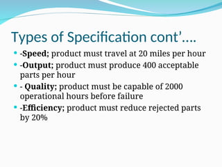 Technical specifications in the procurement process | PPT